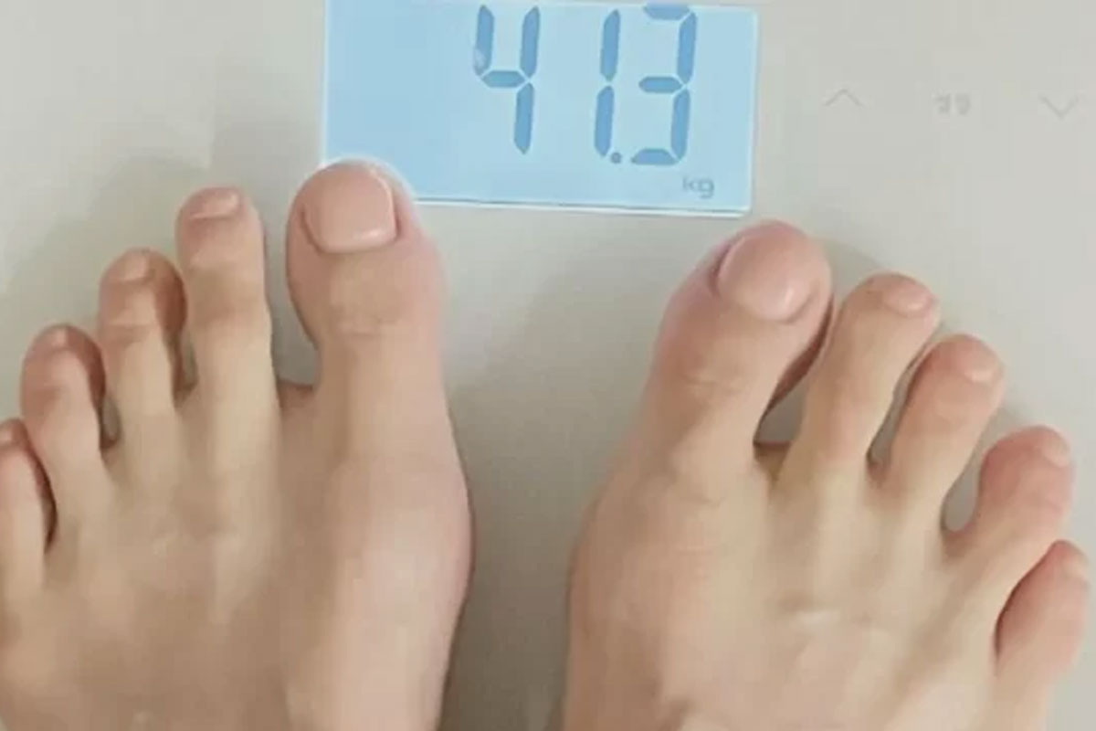 41.3kg 몸무게 공개해 팬들 걱정 사고 있는 연예인
